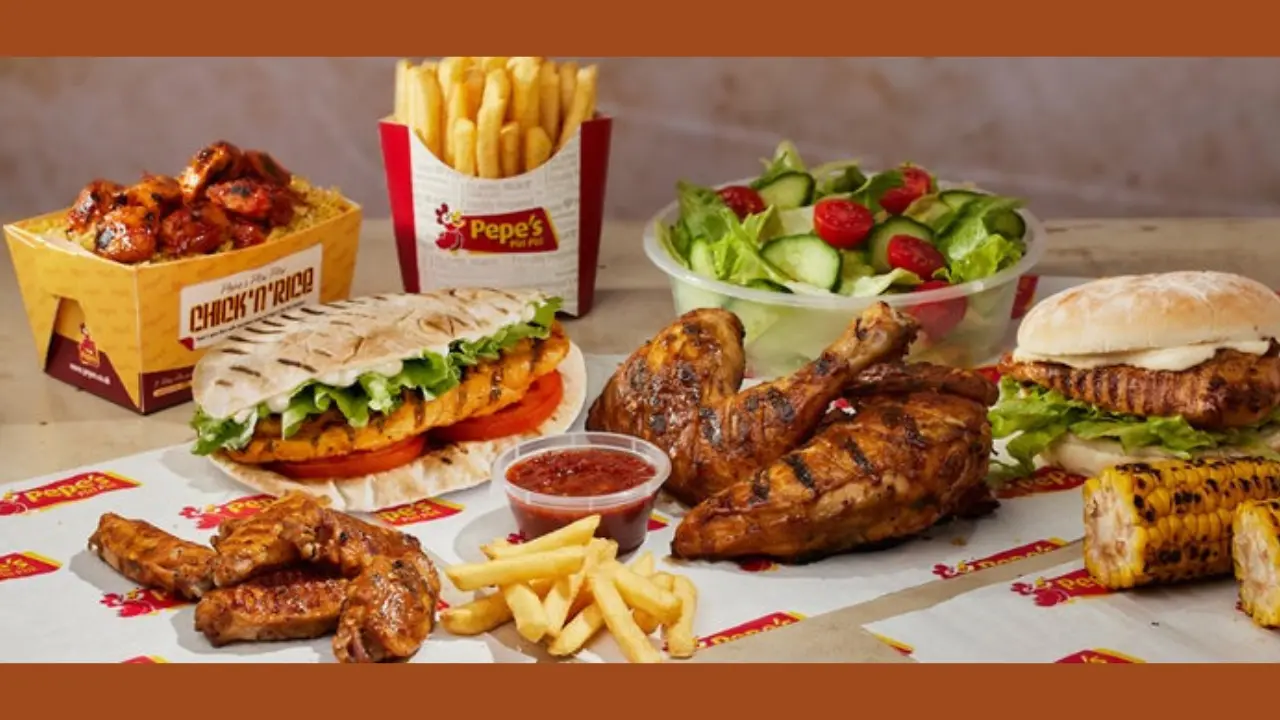 Pepes Menu Flame Grilled Chicken And Diverse Menu