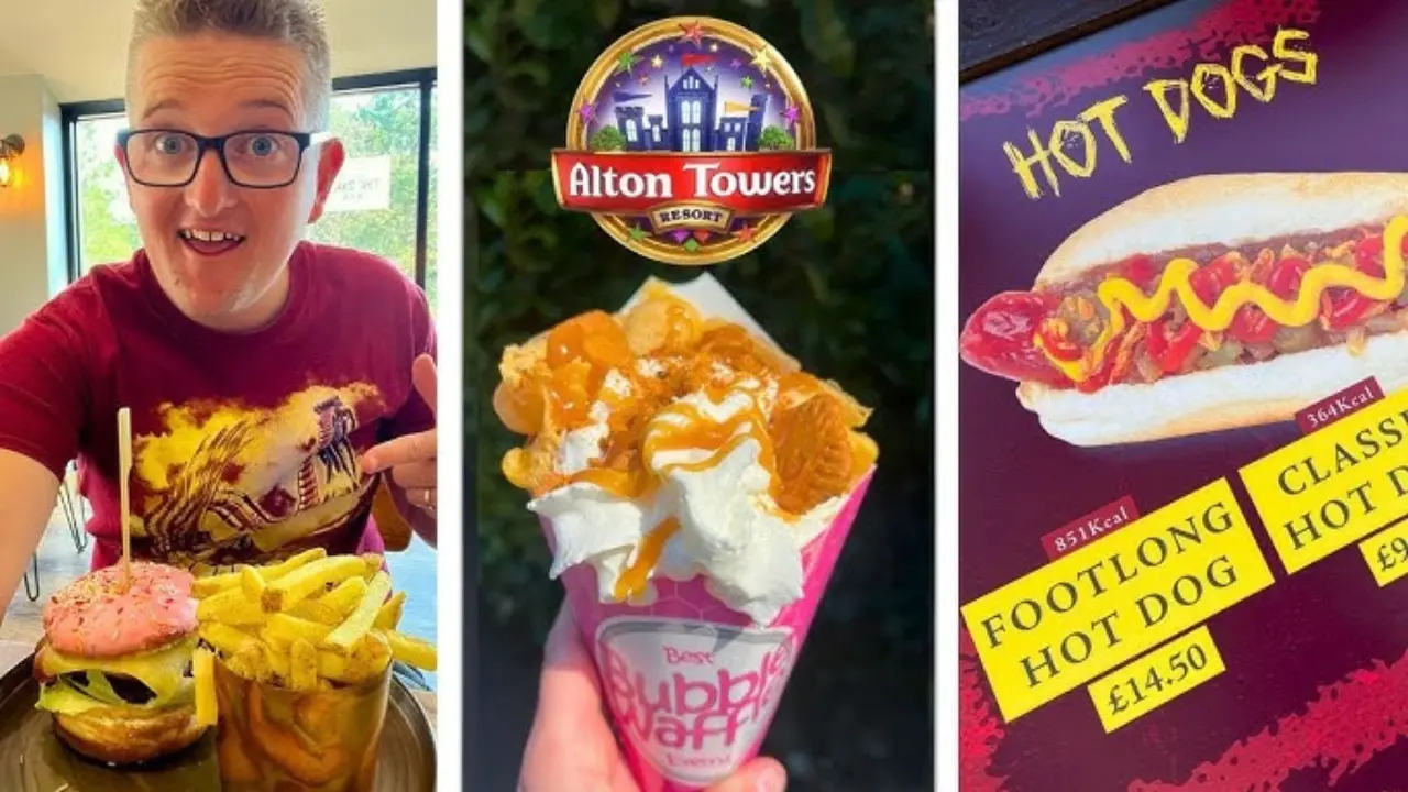 Alton Towers Food Menu Prices Updated 2025