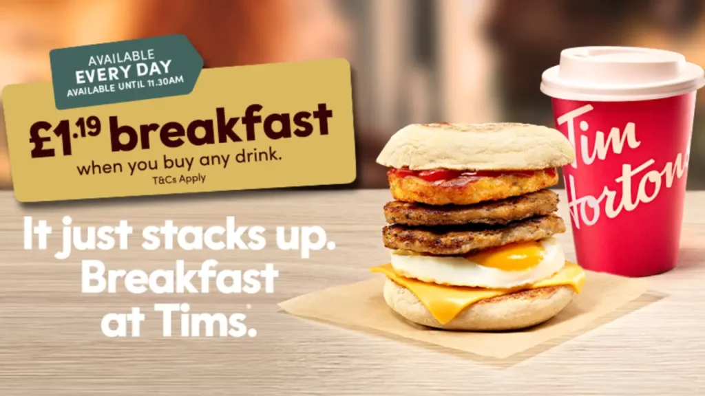 Tim Hortons Breakfast Hours Menu Price Locations Updated 2025