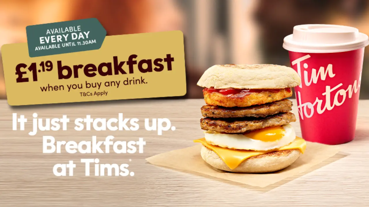 Tim Hortons Breakfast Hours Menu Price Locations Updated 2025