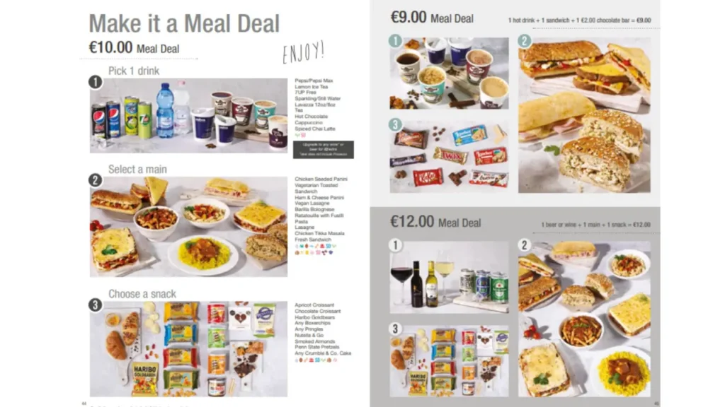 Ryanair Food Menu What You Can Expect Onboard in 2025