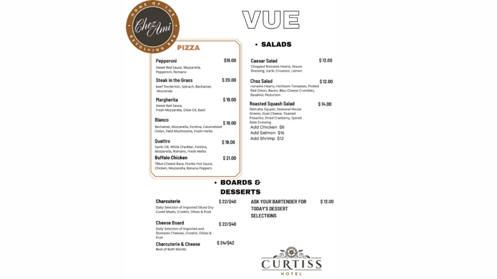 Vue Food Menu Price Locations Updated 2025